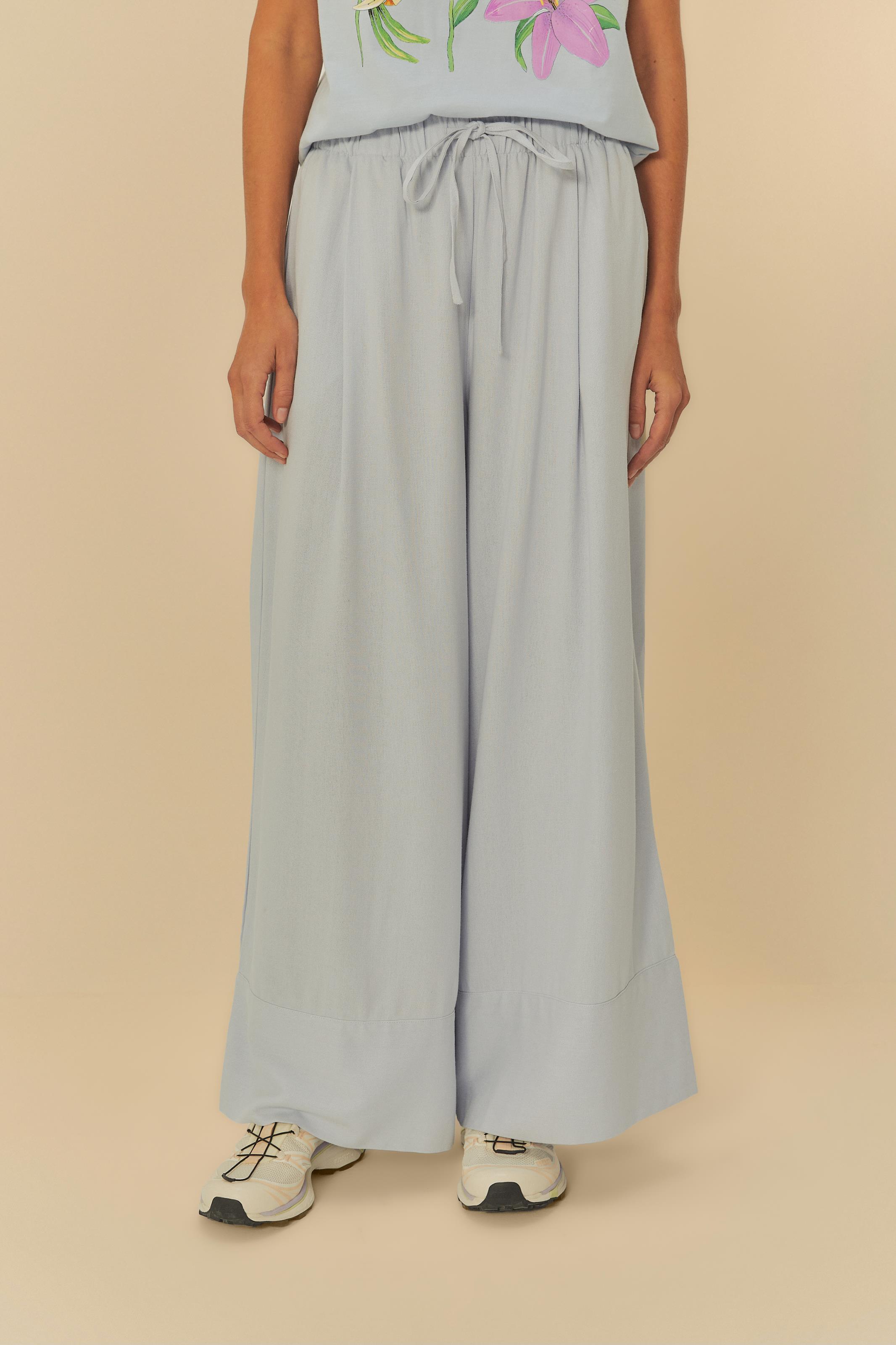 Calca Cos Elastico Linho