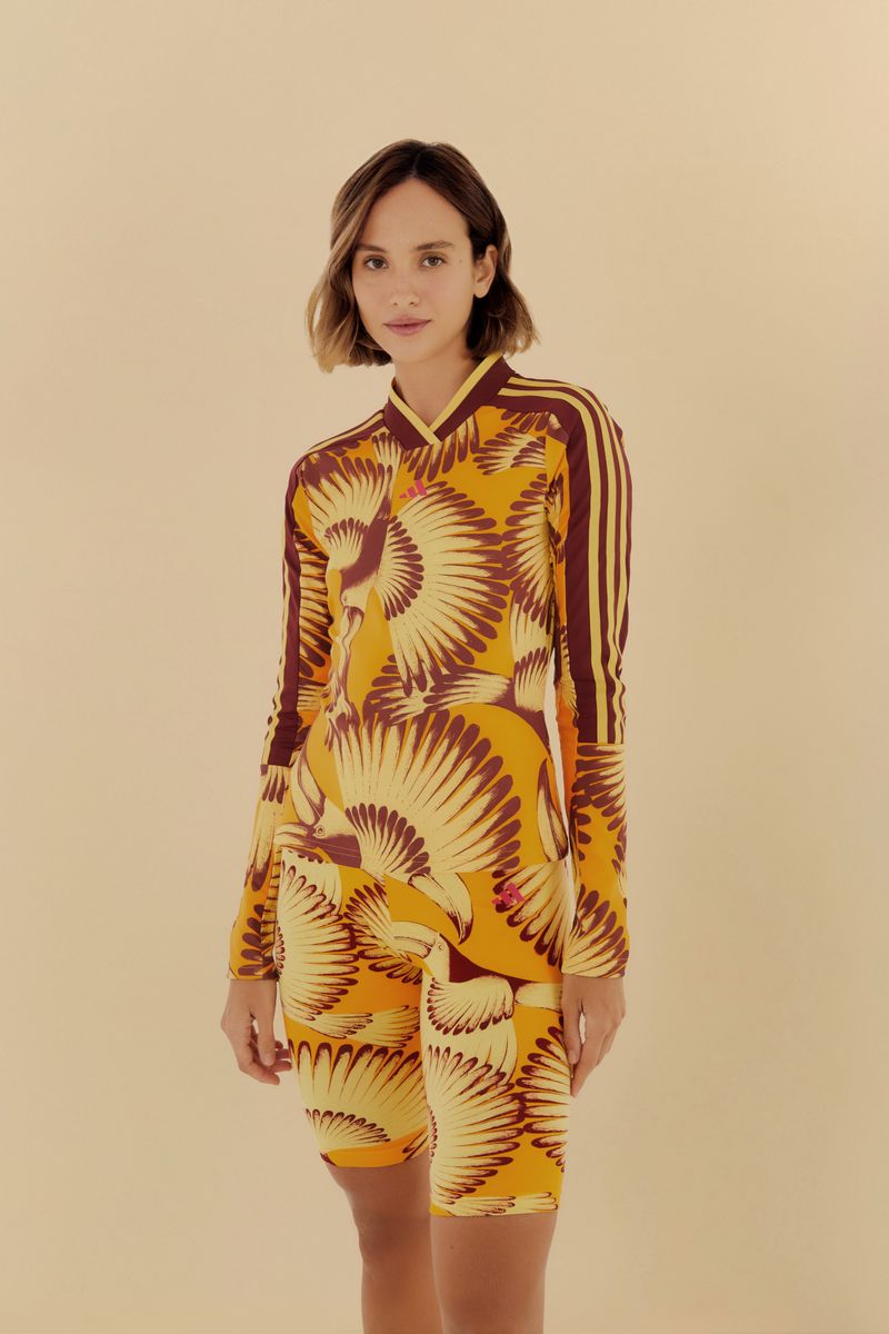 Bermuda Biker Adidas Toucan Wings - FARM